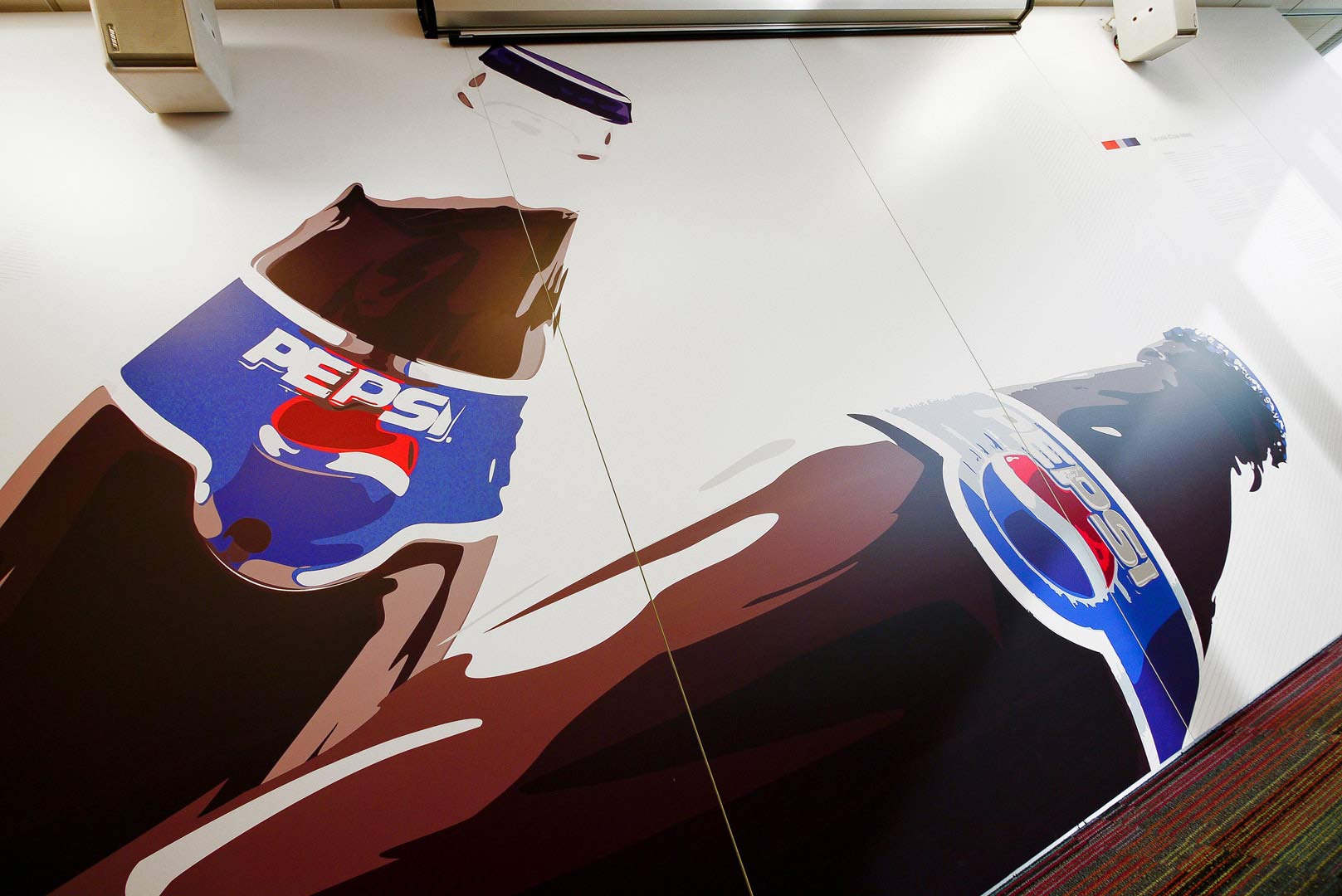 Pepsi wall | Gaël Hiétin | Atelier GH